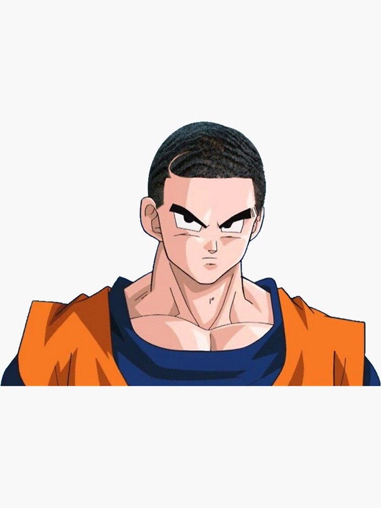 "Gohan waves Classic ." Sticker by ameeneelovel | Redbubble