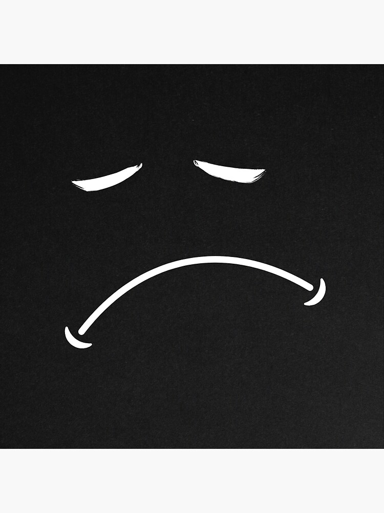 "Sad Boi " Sticker by ZombieTalkie | Redbubble