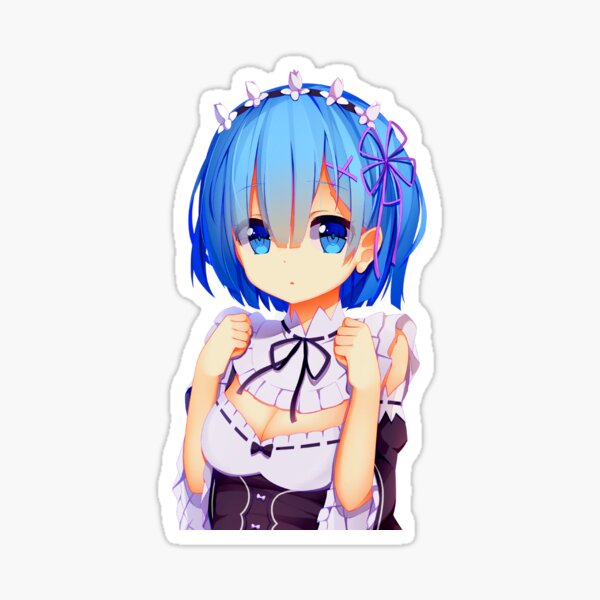 "Rem" Sticker by SmileIsil | Redbubble