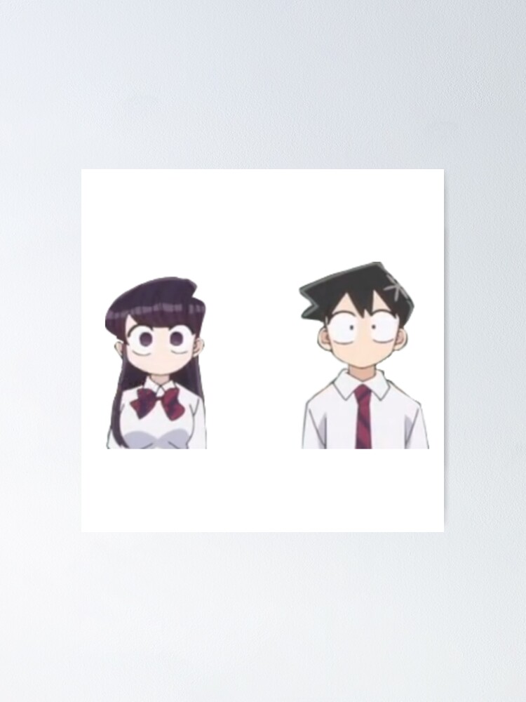 "Komi and tadano chibi - komi cant communicate " Poster by Akuma-san ...