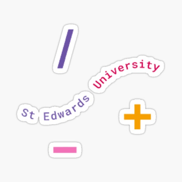 "st edwards university stickers" Sticker by Akrar10 | Redbubble