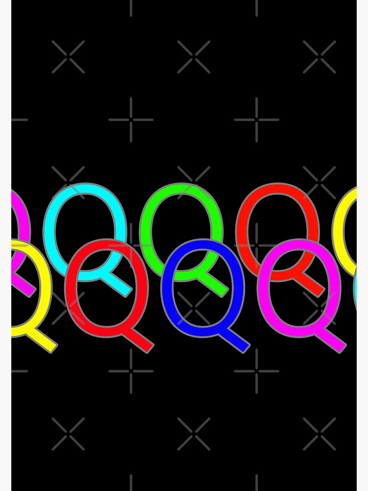 "LETTER Q" Sticker by noimion | Redbubble
