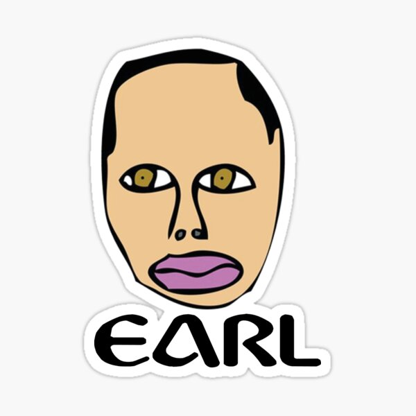 "free earl" Sticker by Theparticular | Redbubble
