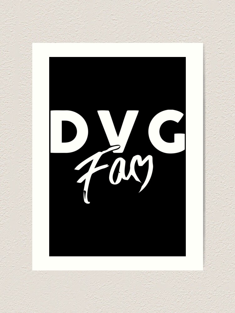"Dad V Girls Merch DVG Logo" Art Print for Sale by ElbaSoft | Redbubble