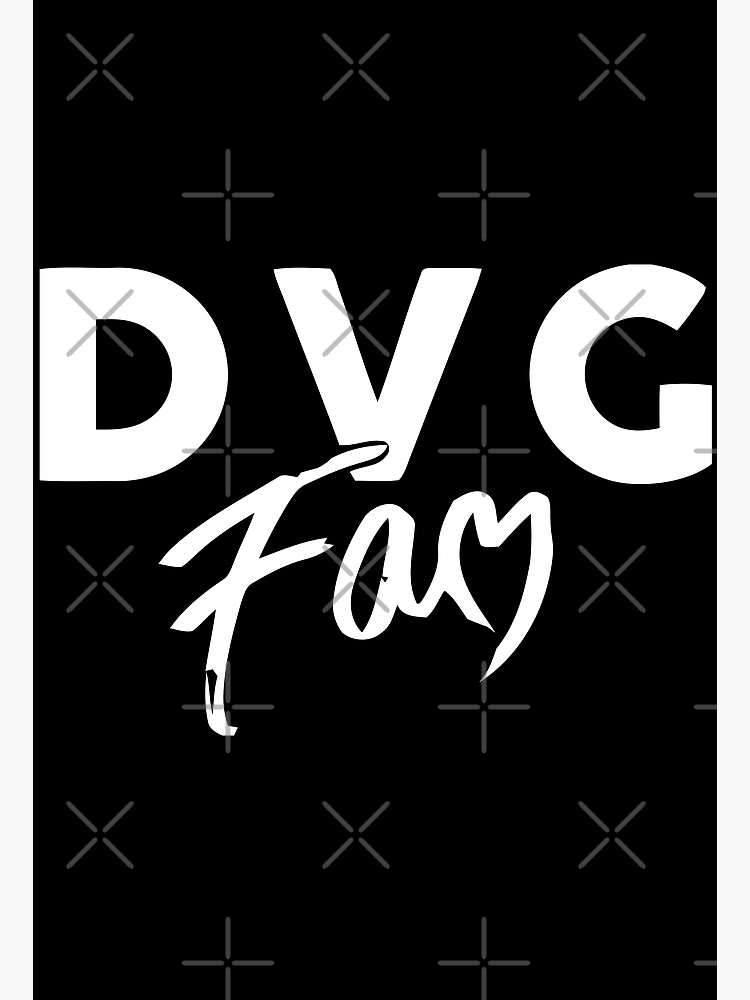 "Dad V Girls Merch DVG Logo" Art Print for Sale by ElbaSoft | Redbubble