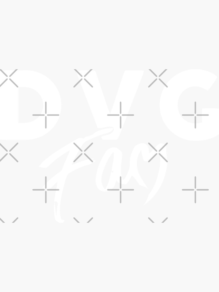 "Dad V Girls Merch DVG Logo" Sticker by ElbaSoft | Redbubble