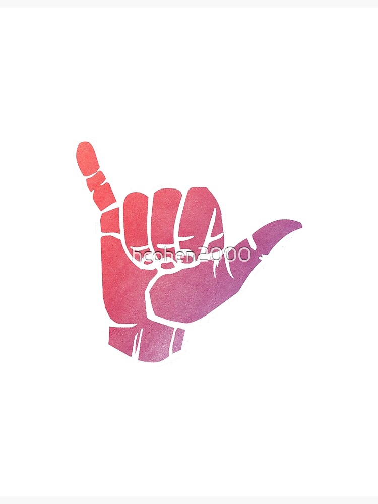 "Shaka" Poster for Sale by hcohen2000 | Redbubble
