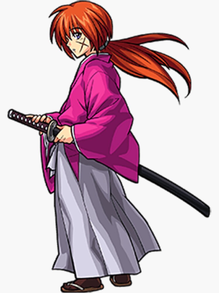 "Himura" Sticker by SmileIsil | Redbubble