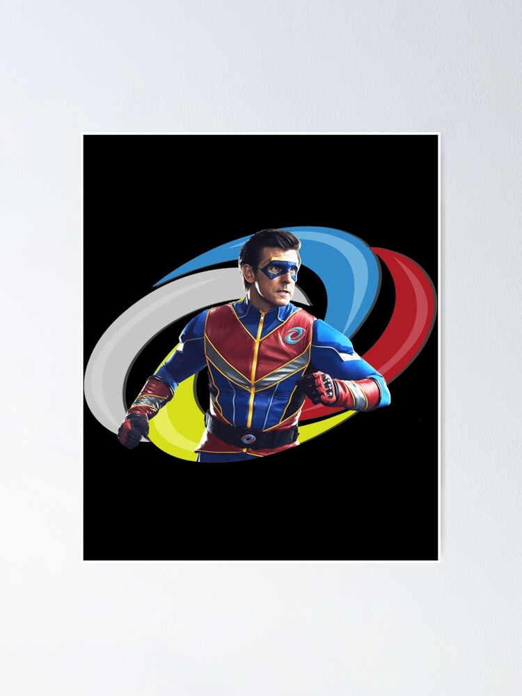 "Captain Man - Ray - Logo Classic ." Poster for Sale by hornytdoutyt ...
