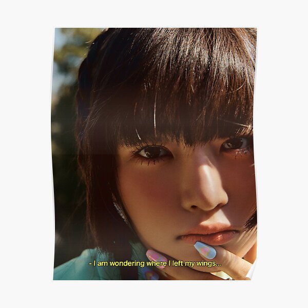 "IVE REI - LOVE DIVE" Poster by ArtbyTaetan | Redbubble