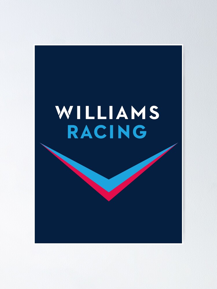 "Williams Racing - F1 2022" Poster by racingappareluk | Redbubble