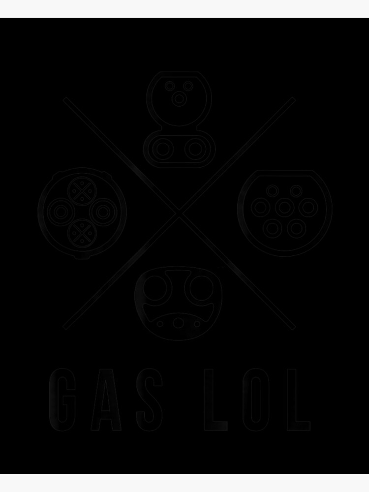 "Gas Lol Electric Car T Shirt Funny EV Gi" Poster for Sale by ...