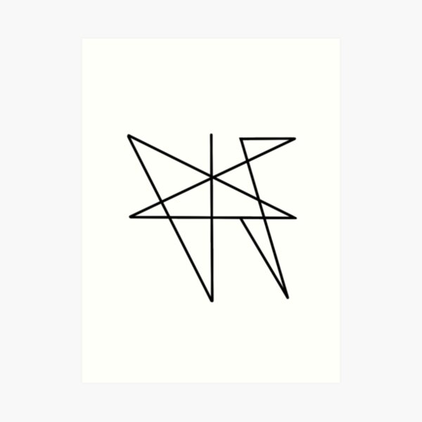 Trust My Intuition” Sigil" Art Print by 4MagicalToken | Redbubble