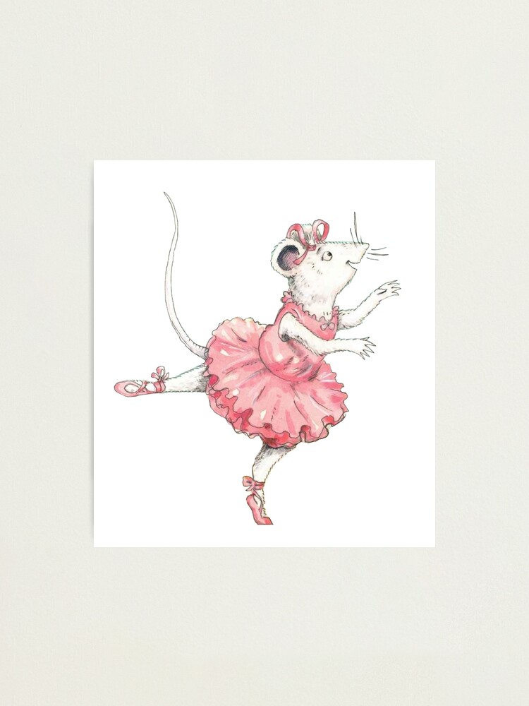 "Angelina Ballerina" Photographic Print for Sale by cardigans13 | Redbubble