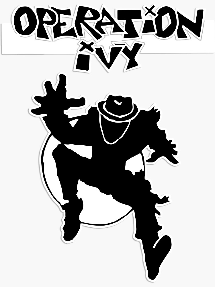 "Operation Ivy" Sticker for Sale by AbbyWirth | Redbubble