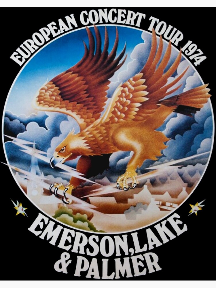 "European Concert 1974 - ELP" Poster for Sale by stevensirth | Redbubble
