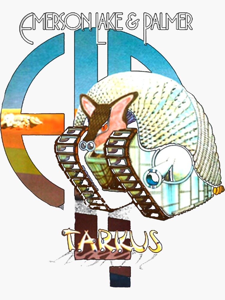 "Tarkus - ELP" Sticker by stevensirth | Redbubble