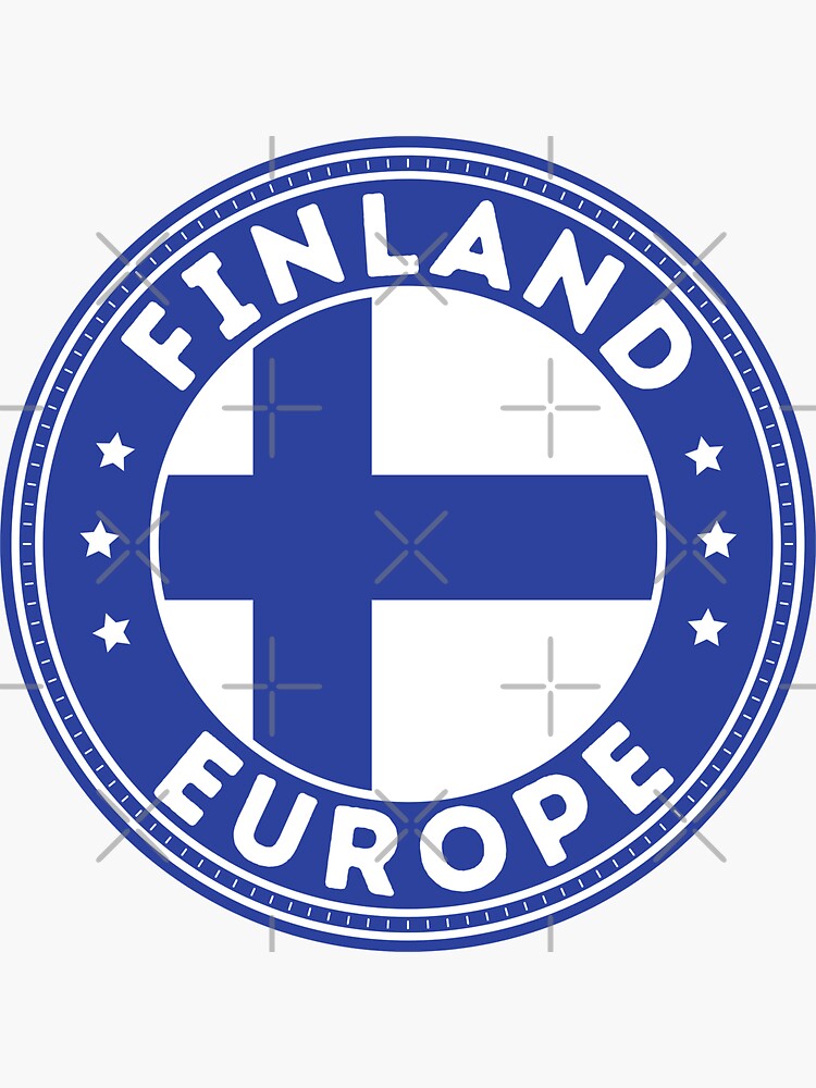 "Finland Suitcase" Sticker by worldpopulation | Redbubble