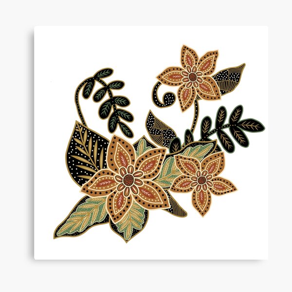 Authentic Indonesian Javanese Batik Tulis Old Classic Batik Artwork ...