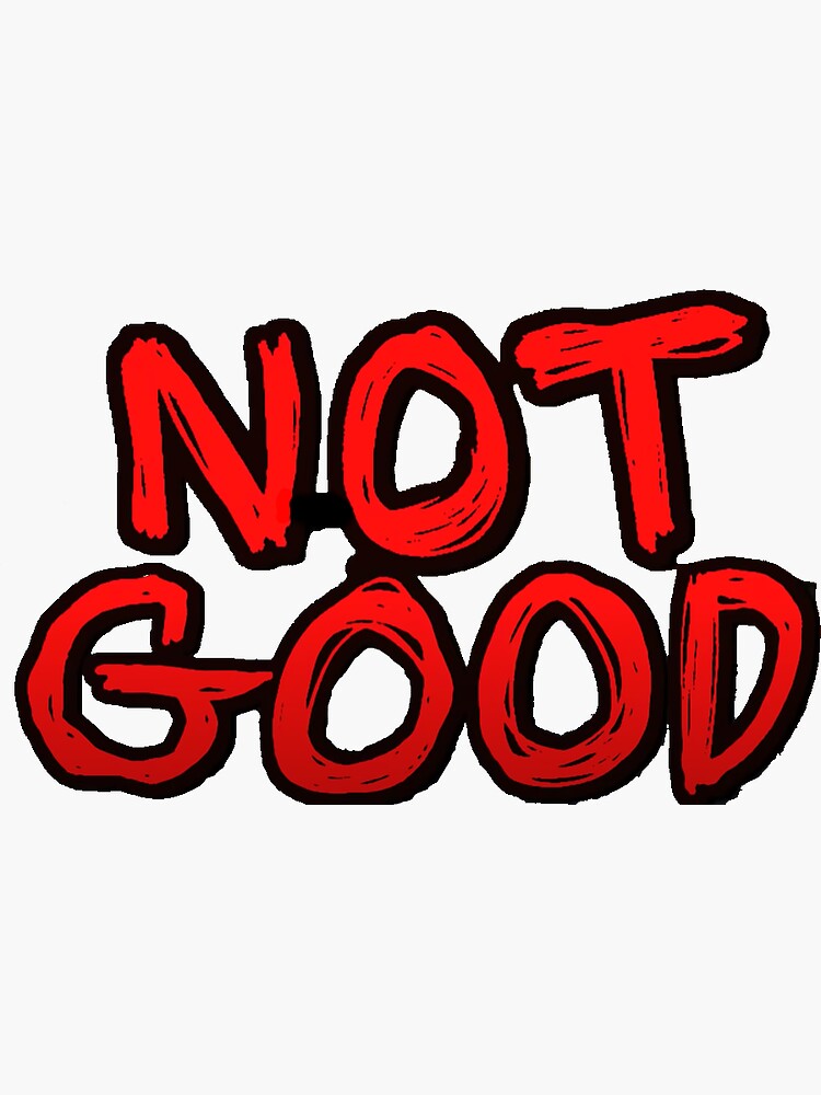 "Not good-fantano the needle drop" Sticker by AdamsAlbums | Redbubble