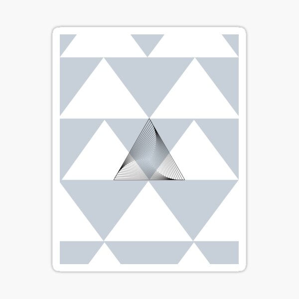 "Geometric design" Sticker by Chary7 | Redbubble