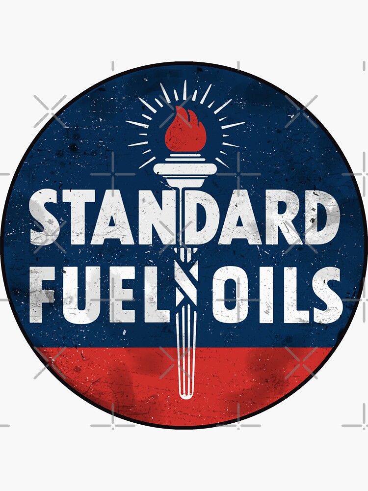 "Standard oil vintage sign" Sticker for Sale by Ploxd | Redbubble
