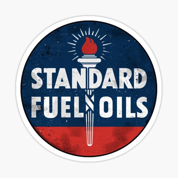 "Standard oil vintage sign" Sticker for Sale by Ploxd | Redbubble