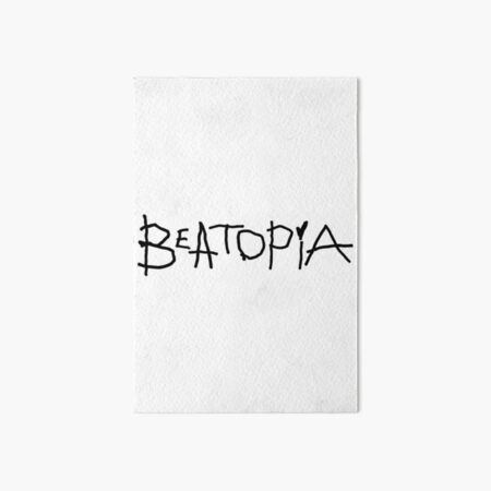 "Beabadoobee Merch Beatopia Logo" Art Board Print by MorinoMiya | Redbubble