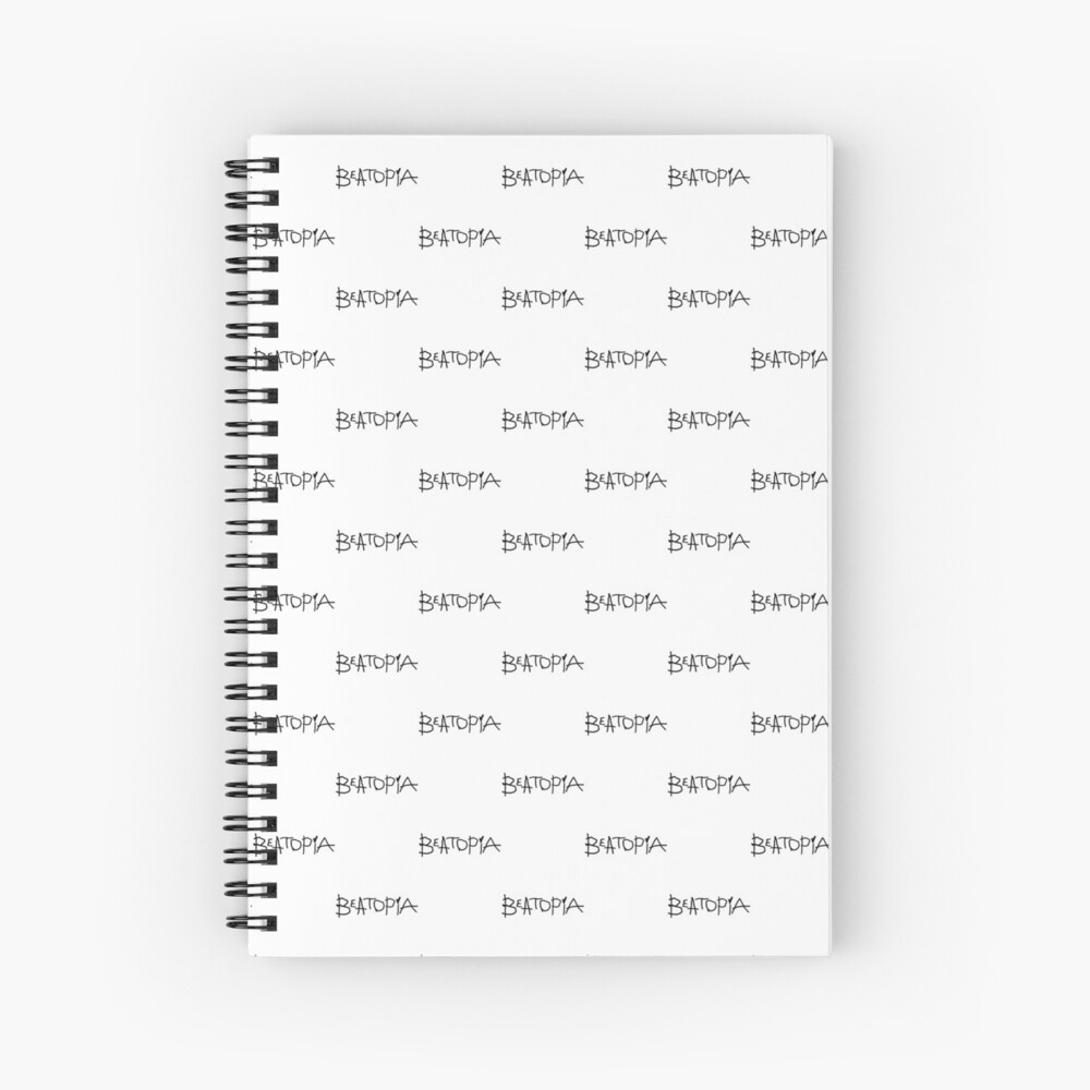 "Beabadoobee Merch Beatopia Logo" Spiral Notebook by MorinoMiya | Redbubble