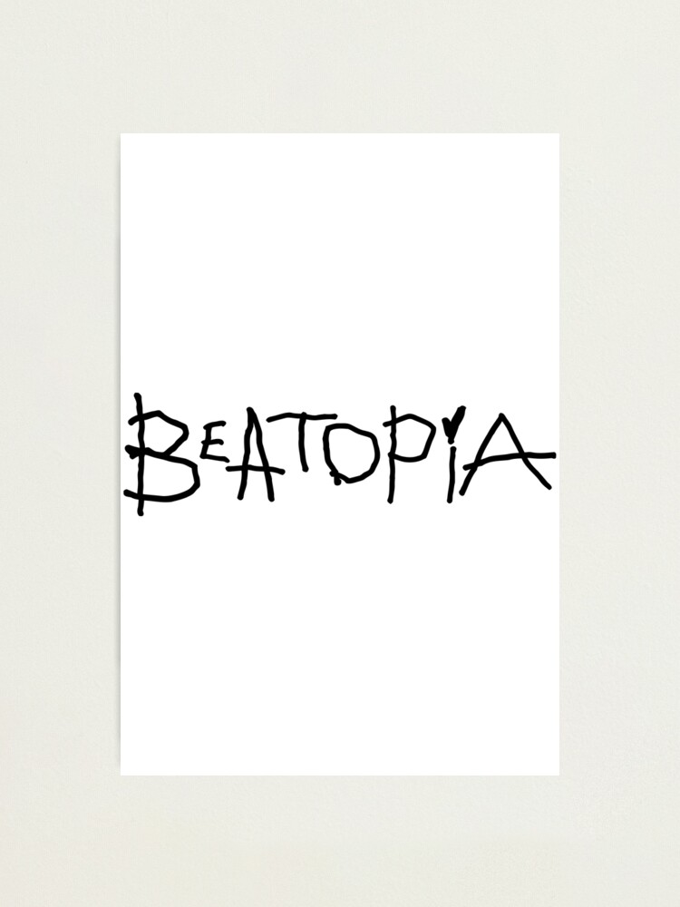 "Beabadoobee Merch Beatopia Logo" Photographic Print for Sale by ...