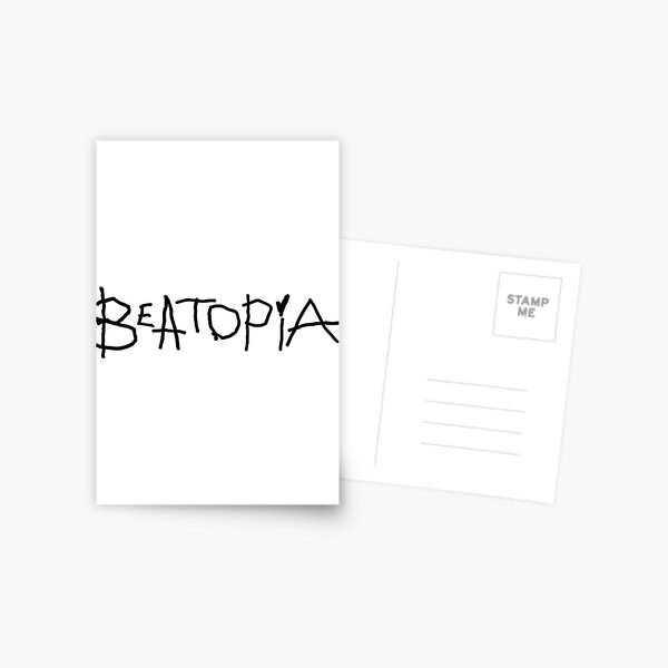 "Beabadoobee Merch Beatopia Logo" Postcard by MorinoMiya | Redbubble
