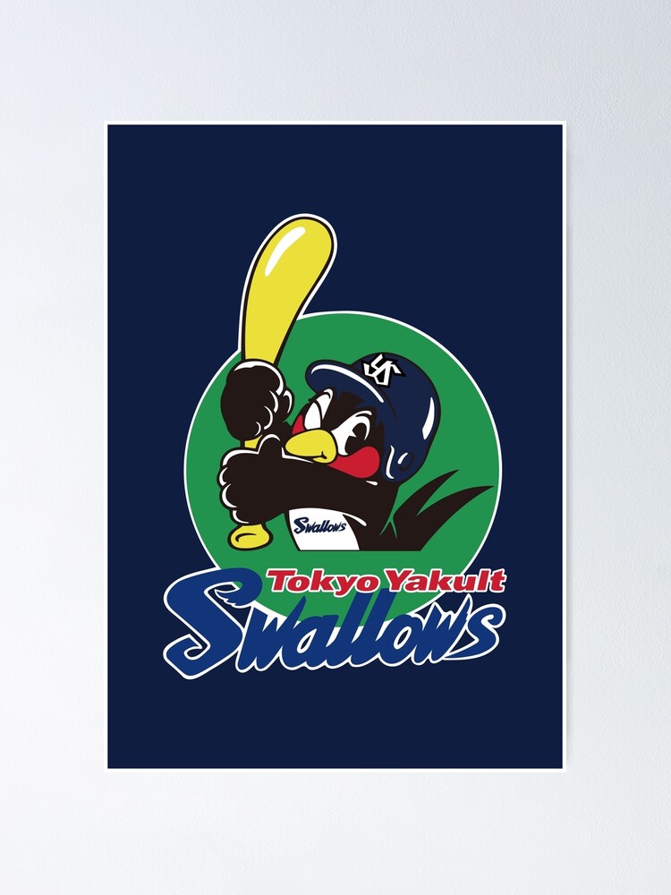 "Tokyo Yakult Swallows Logo" Poster for Sale by RubenCRM | Redbubble