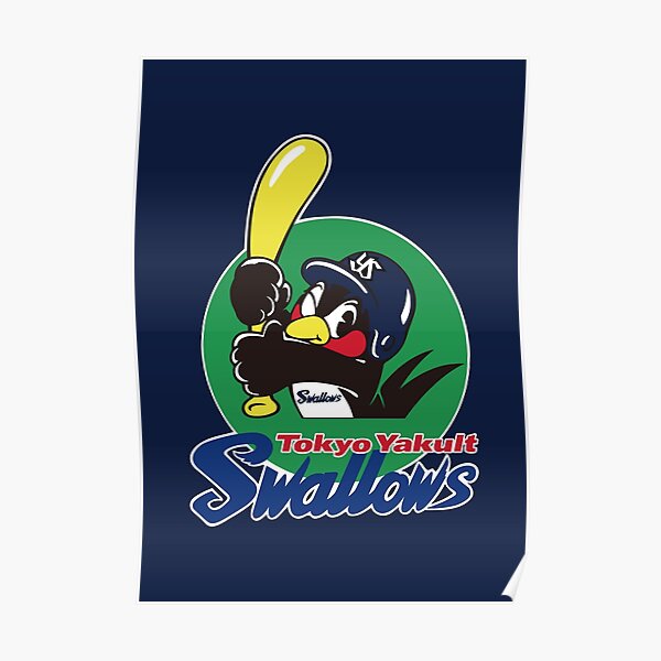"Tokyo Yakult Swallows Logo" Poster for Sale by RubenCRM | Redbubble