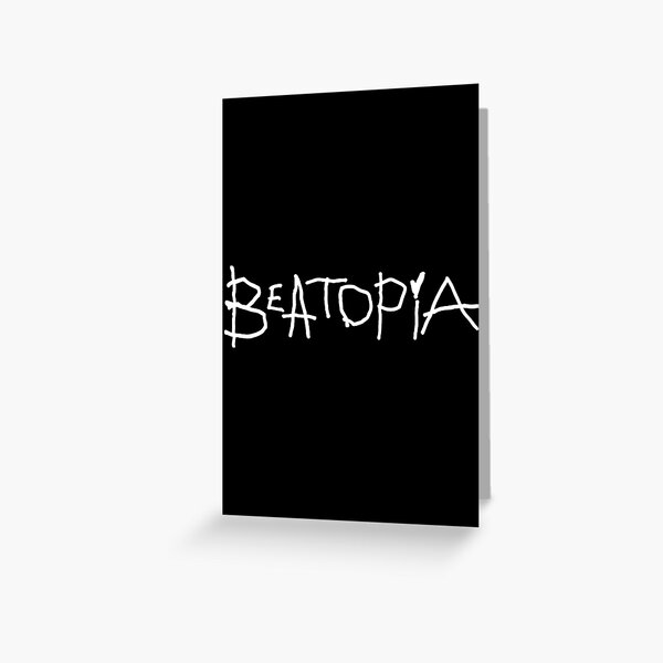 "Beabadoobee Merch Beatopia Logo" Greeting Card by MorinoMiya | Redbubble