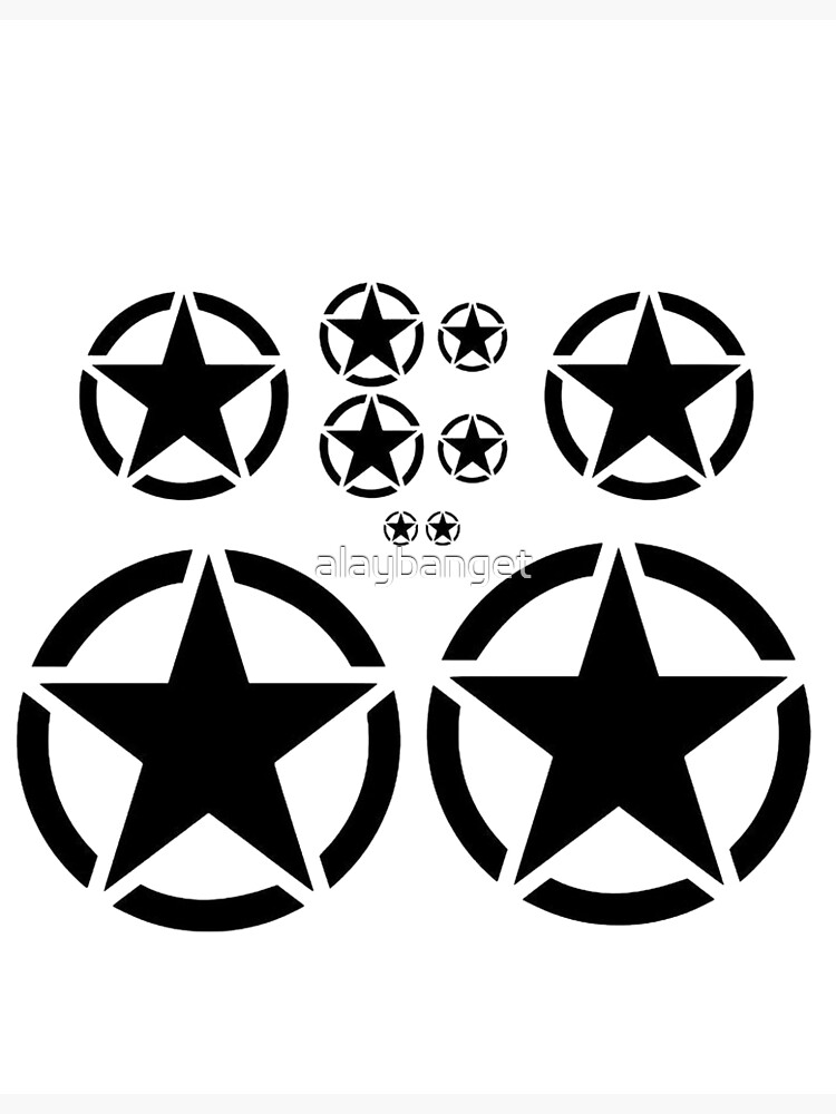 "Jeep Star Logo" Art Print for Sale by alaybanget | Redbubble