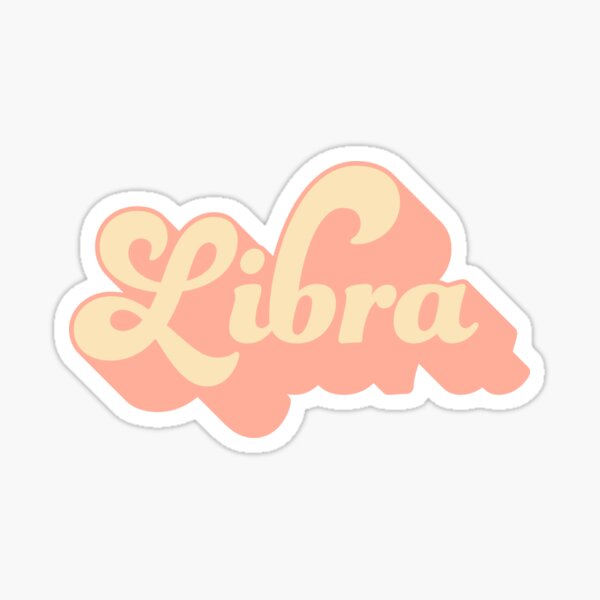 "Libra Zodiac" Sticker by katf8 | Redbubble