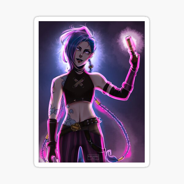 "JINX!" Sticker by realratcarney | Redbubble