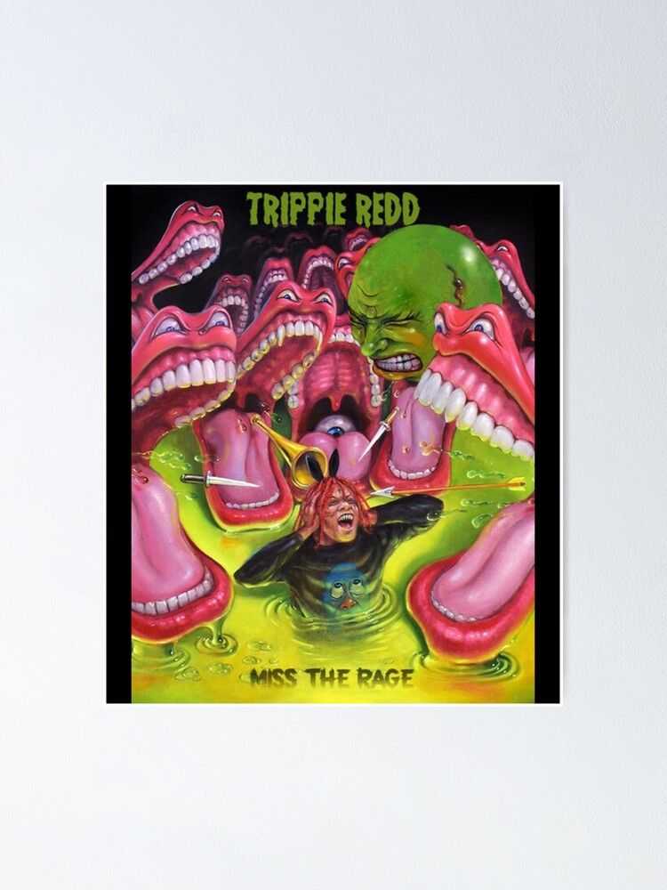 "Miss The Rage Art Cover Poster Sticker" Poster for Sale by fritzgaine ...