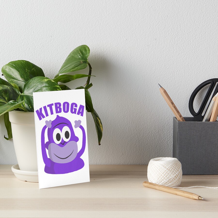 "Kitboga Merch Kitboga Bogah Yay" Art Board Print for Sale by ...