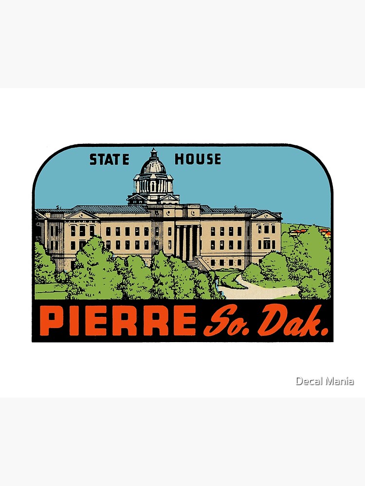 "Pierre, South Dakota" Poster for Sale by zsonn | Redbubble