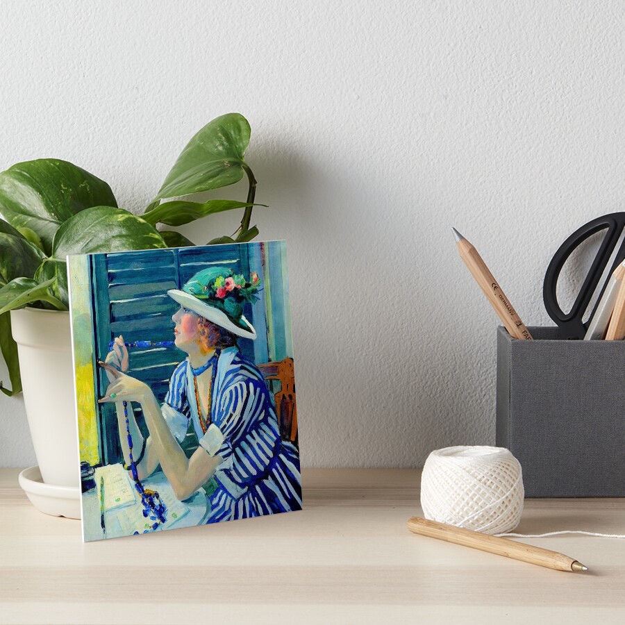 "THE ANSWER : Vintage Jane Peterson Oil Painting Print" Art Board Print ...