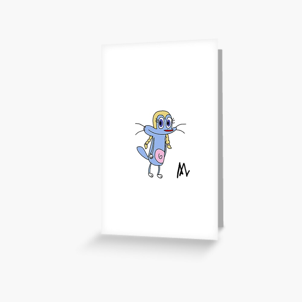 "Oggy And The Cockroaches " Greeting Card by Kids-zin | Redbubble