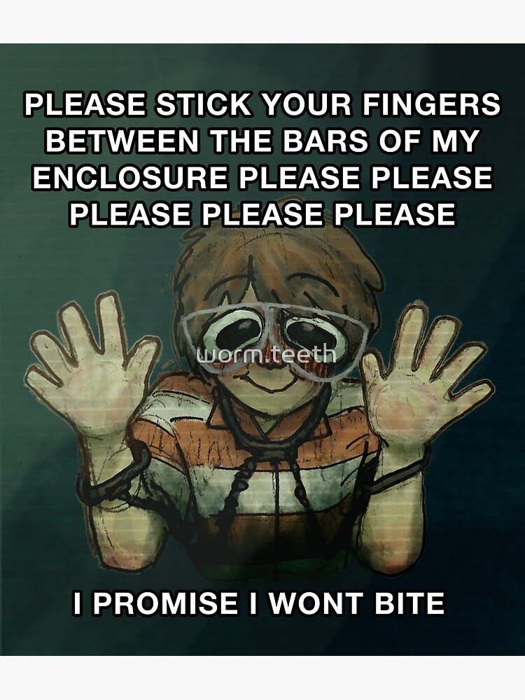 "please please pleas" Poster for Sale by graytgooglymoog | Redbubble