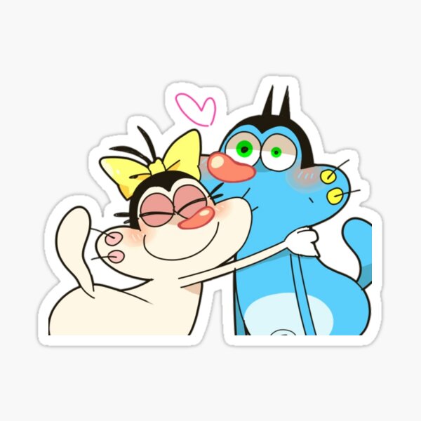 Pegatina «Oggy y las cucarachas» de Kids-zin | Redbubble