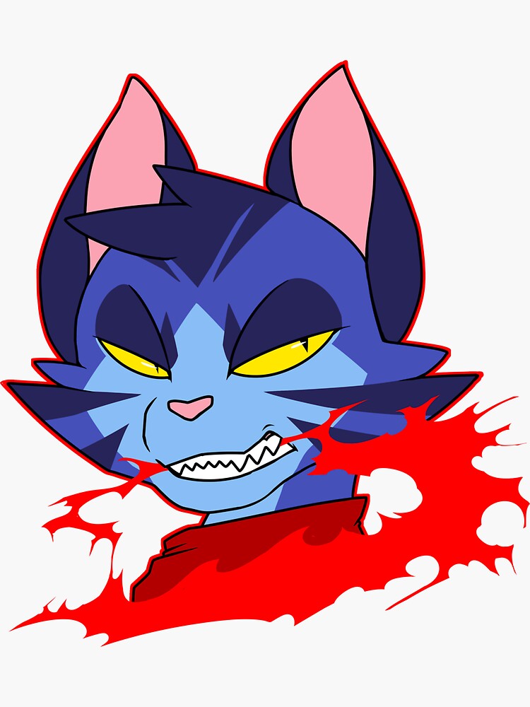 "Dex-Starr Bust" Sticker by Draikinator | Redbubble