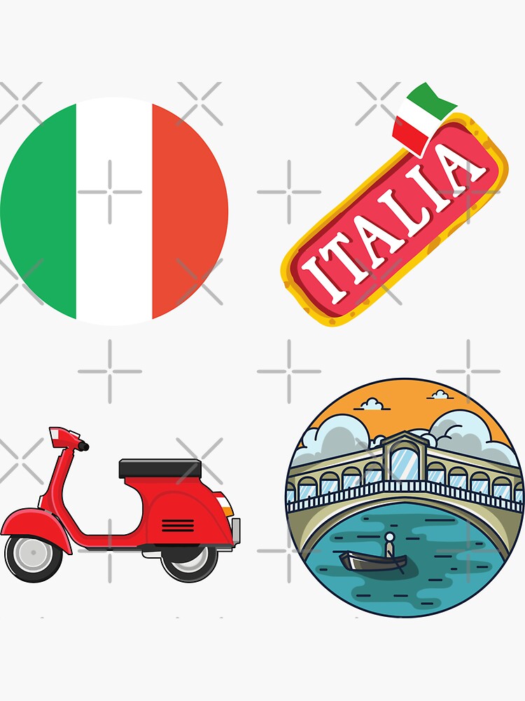"Italy" Sticker by Forever-Sun | Redbubble