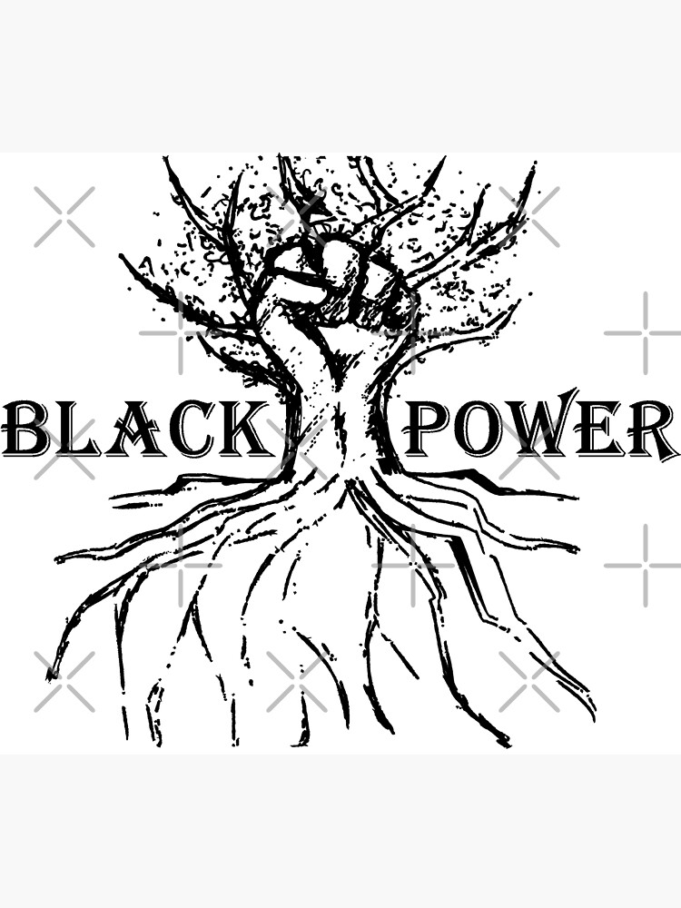 "Black Power Rooted Fist Tree" Art Print for Sale by Joy Al-Ameen ...