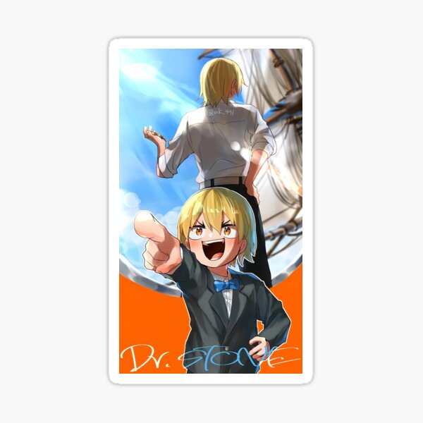 "Ryusui Nanami" Sticker by Hex-Nature | Redbubble