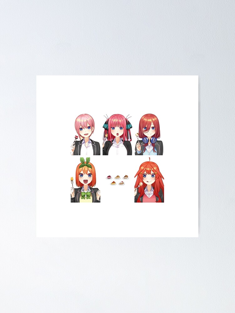 "The Quintessential Quintuplets Chibi" Poster for Sale by WayneSlate ...