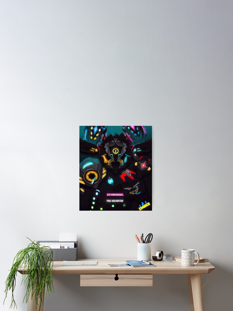 "The Eschaton - Geometry Dash" Poster for Sale by TheAverageMemer ...